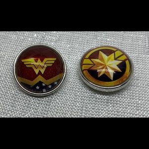 Snap Button Jewelry | Jewelry | Lady Superheroes Snap Button Set Oh ...